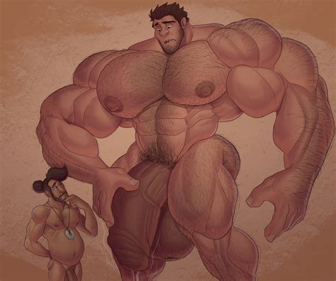 Rule 34 Balls Bodybuilder Gab Art Grug Crood Hyper Hyper Balls Hyper