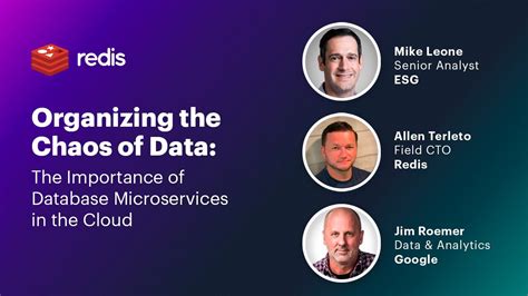 Redis Webinar Organizing The Chaos Of Data The Importance Of