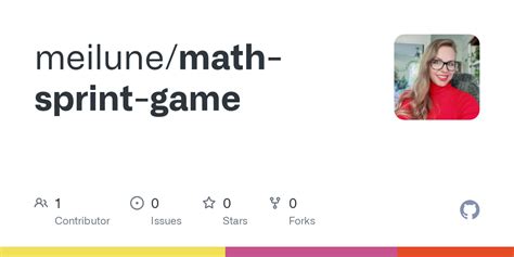 Github Meilunemath Sprint Game