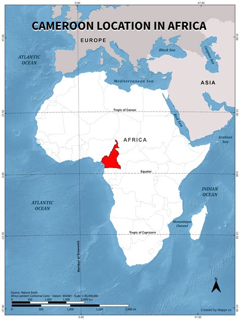 Cameroon Maps Mappr