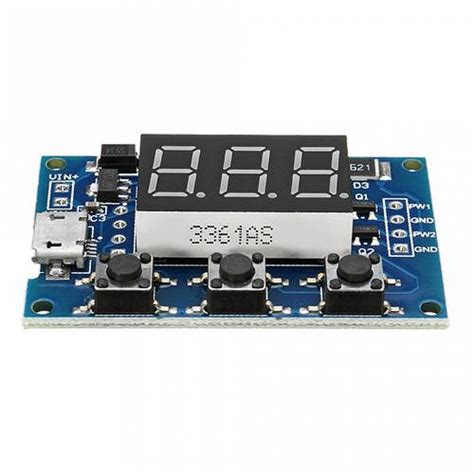 PWM Pulse Frequency And Duty Cycle Adjustable Channel Signal Generator Module For Square And