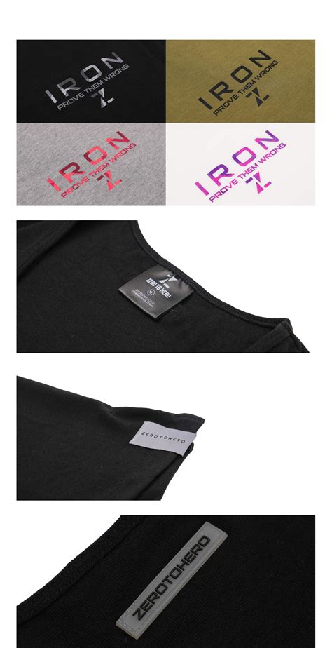 Iron 나시 002 [ 4 Colors ] 제로투히어로