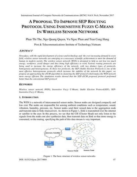 a proposal to improve sep routing protocol using insensitive fuzzy c