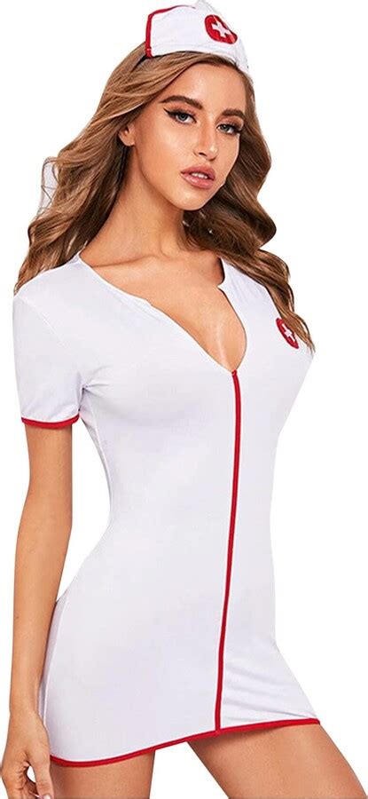 Ykghfd Womens Lingerie Dress Cosplay Nurse Costume Fancy Dress Party