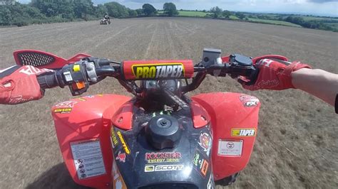 Honda Trx250ex Top Speed Test Youtube