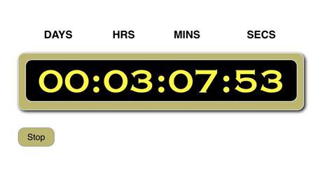 Recreating A Countdown Clock In Hype Using Javascript With Hype