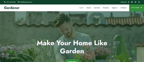10 Farming And Gardening Website Templates Using Html Css And Javascript