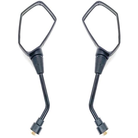 Зеркала пятиугольные для электровелосипеда мотоцикла скутера 1 пара диаметр резьбы крепления