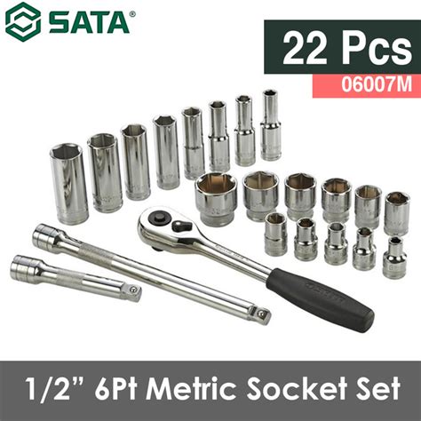 6 Pt Socket Set