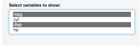 How To Get Option Groups With A Selectize Control In R Shiny Stack