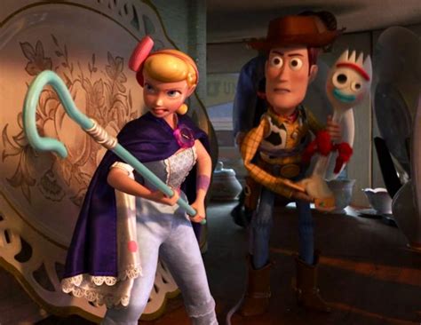 Toy Story 4 Saving Forky Little Bo Peep And Sheriff Woody Pride Toy