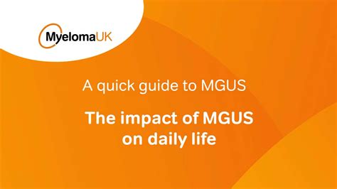 What Is Mgus Myeloma Uk