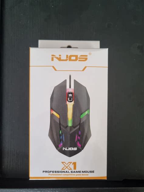 Rgb Gaming Mouse Bnib Computers And Tech Parts And Accessories Mouse And Mousepads On Carousell