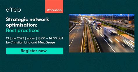 Strategic Network Optimisation Best Practices Efficio Uk