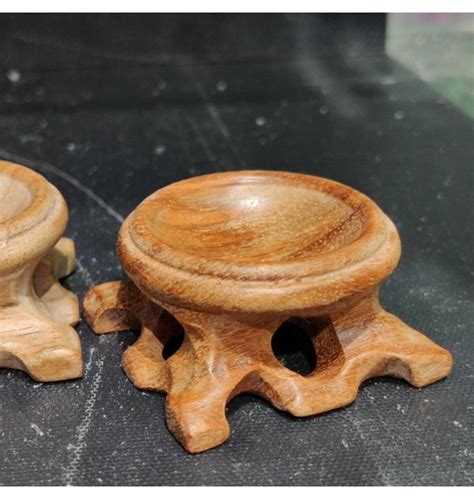 수석 받침대 크리스탈 볼 구 글로브 스톤 에 대 한 무작위 나무 디스플레이 스탠드 기본 1 개 티몬