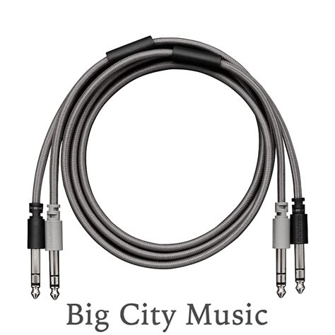 Elektron Twin Balanced 14 Trs Audio Cable 300 Cm 10 Reverb