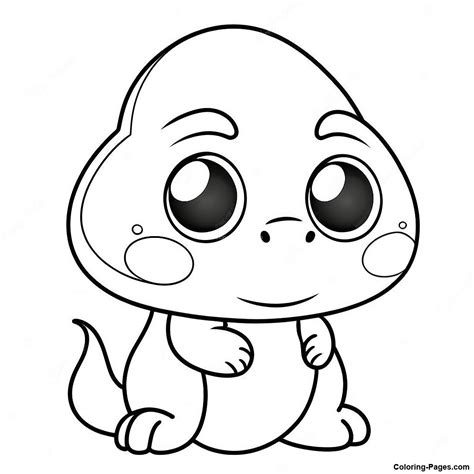 Cute Goomba With Big Eyes Coloring Page Coloring