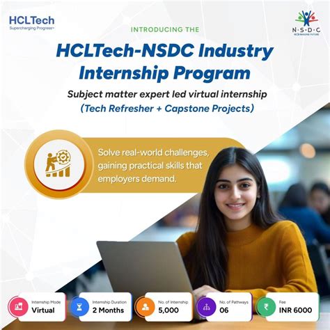 Introducing The Hcltech Nsdc Industry Internship Program For All — An
