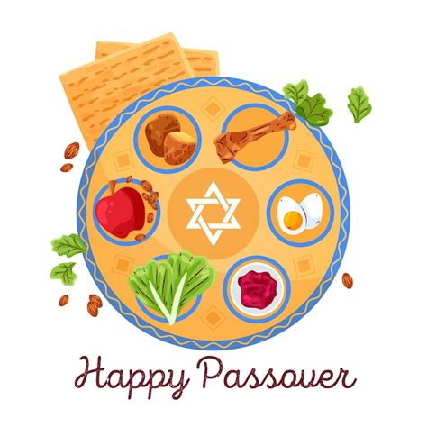 Free Vector Hand Drawn Happy Passover Theme