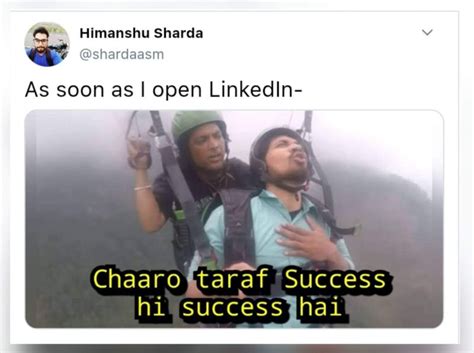 aditya dubey on linkedin haha