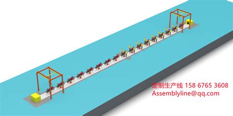 Motorcycles Assembly Line Design And Manufacturing