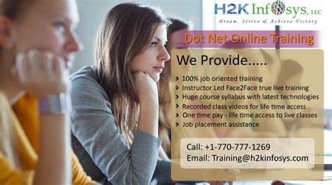 Dotnet Online Training Classes And Job Assistance Education Nigeria