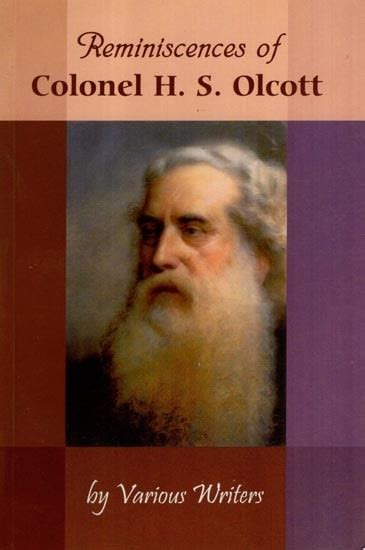 Reminiscences Of Colonel H S Olcott Exotic India Art