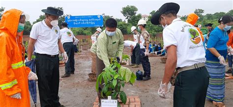 မော်လမြိုင်မြို့၌ မြန်မာအမျိုးသမီးများနေ့အထိမ်းအမှတ် မိုးရာသီသစ်ပင်စိုက်ပျိုးပွဲ ကျင်းပ