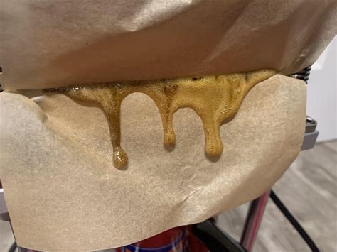 Pe2 Bubble Hash Rosin 73 Micron Through 37 Micron R Rosin