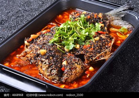 豆豉烤鱼高清图片下载 红动中国