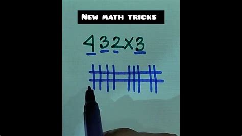New Math Tricks Maths Mathstricks Easymathtricks Mathematics Youtube
