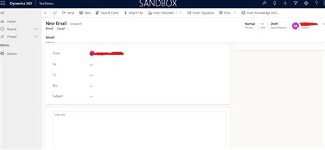 How To Enhanced Email Feature In Dynamics 365 CE CRMONCE