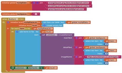 Printing Data From Database Mit App Inventor Help Mit App Inventor Community