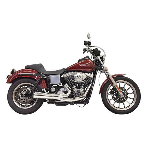 Bassani Ripper Road Rage 2 Into 1 System In Chrome For Harley Davidson