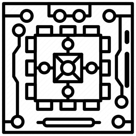 Nano Circuit Motherboard Hardware Device Icon Download On Iconfinder