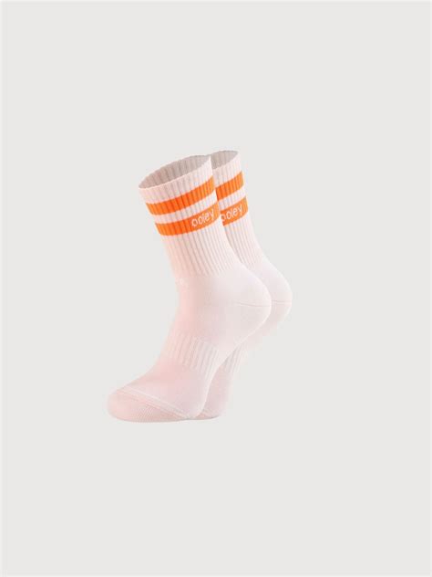 Socks Orange Neon Flamingo Ooley