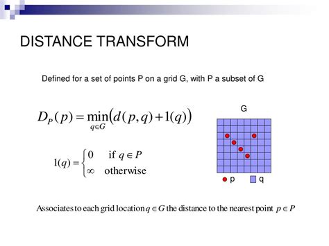 Ppt Generalized Distance Transform Powerpoint Presentation Free Download Id1748318
