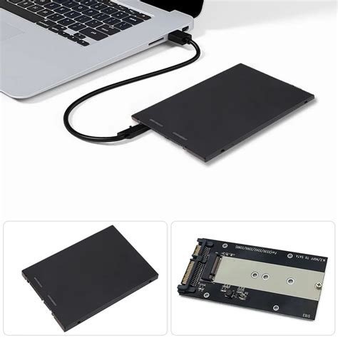 M.2 NGFF to SATA 3.0 Adapter Board Computer Cables & Connectors NGFF to ...
