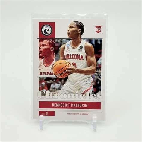Bennedict Mathurin 22 23 Panini Chronicles Draft Picks Rookie Card Rc 3 Ebay
