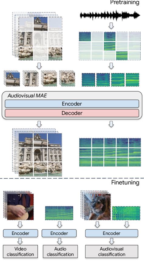 figure 1 from audiovisual masked autoencoders semantic scholar