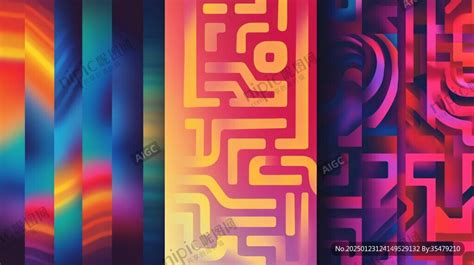 Ai创作图数码渐变图案 现代渐变彩色 圆线渐变 艺术渐变条纹 方形线条 抽象渐变线条背景 几何渐变图案 背景渐变设计 彩色液态流体多彩背景 绚丽渐变条纹 底纹渐变设计 彩色渐变条纹 方形渐变