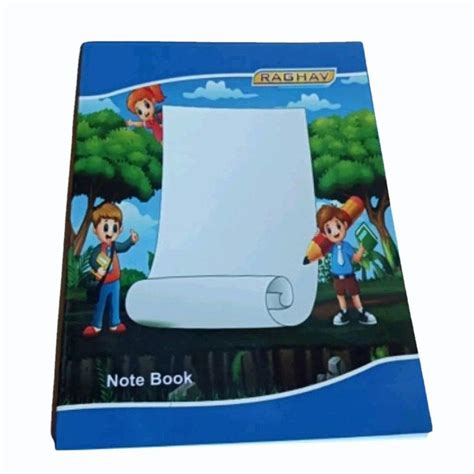 Perfect Bound Blue Base Raghav 4 Line Nursery Writing Notebook For School A4 At ₹ 21 Piece