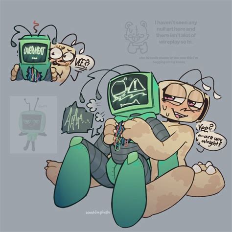 Rule 34 2girls Dandys World Pulling Wires Robot Screen Face Shelly Dandys World Tagme Vee
