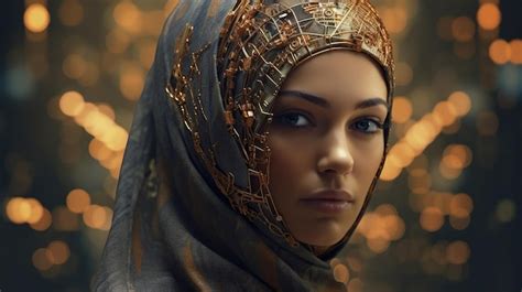 Premium Photo Turkish Women With Beguiling Eyes Girl Illustration