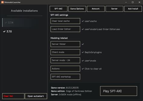 minimalist launcher spt mods workshop