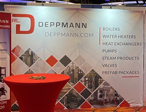 Rl Deppmann Pop Up 10 Trade Show Backdrop With Lights Rental