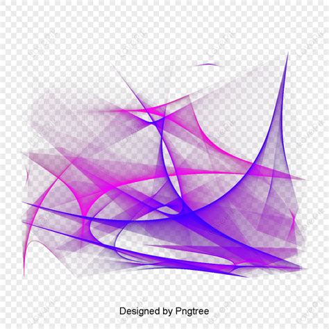 Science And Technology Abstract Curve Design Pattern Decoration Simple Free Png And Clipart