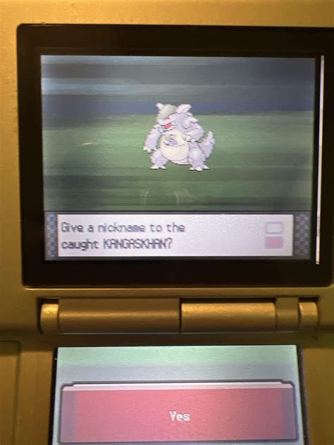 I Just Encountered One Of My Favorite Shiny PokÉmon In The Safari Zone And Caught It On My