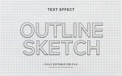 premium psd lines text effect