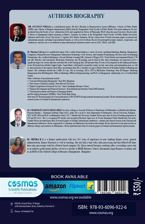 Fundamentals Of Research Methodology And Ipr Cosmas Scientific Publications